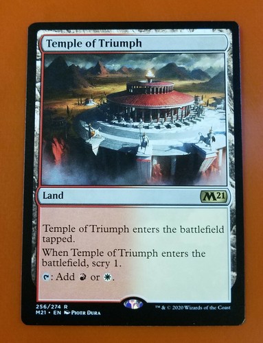 1x Temple of Triumph | M21 Core Set 2021 | MTG Magic Cards | eBay