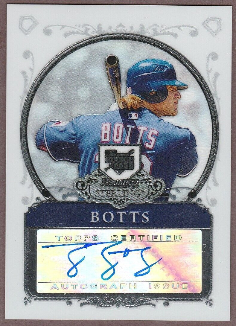 2006 Bowman Sterling #JCB Jason Botts (RC) Autographs Texas Rangers | eBay