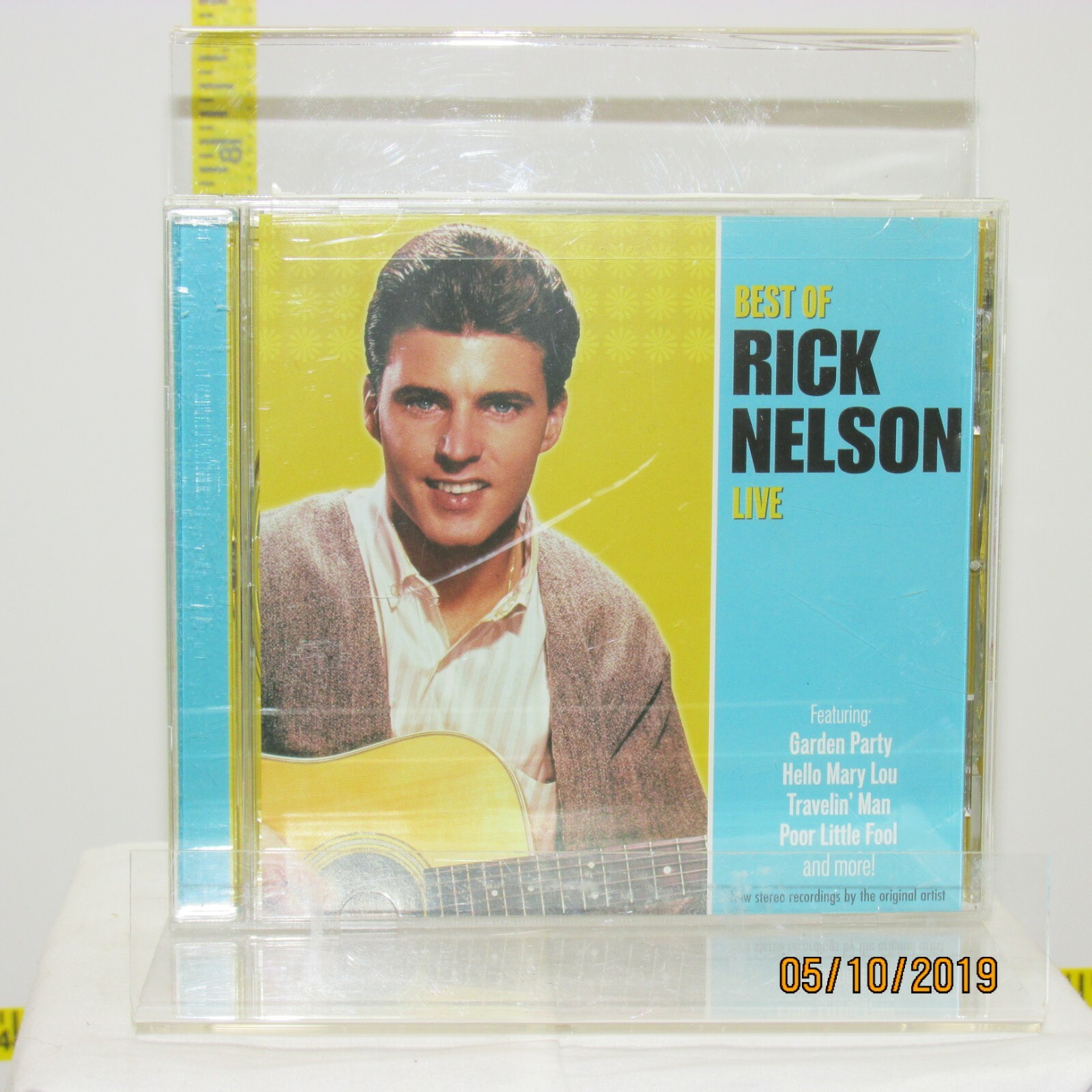This listing is for the CD The Best of Rick Nelson Live. | eBay