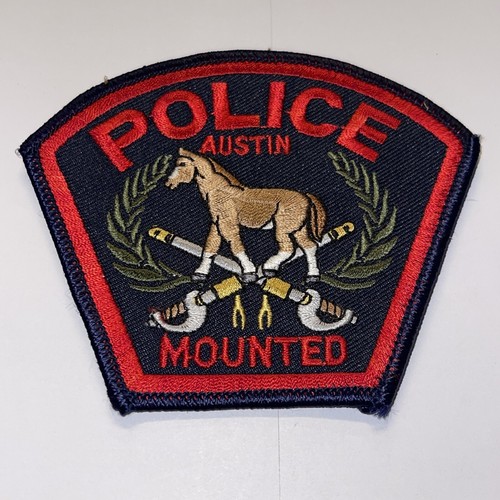 Mounted Austin Horse Travis County Texas TX Patch OBSOLETE SHOULDER ...