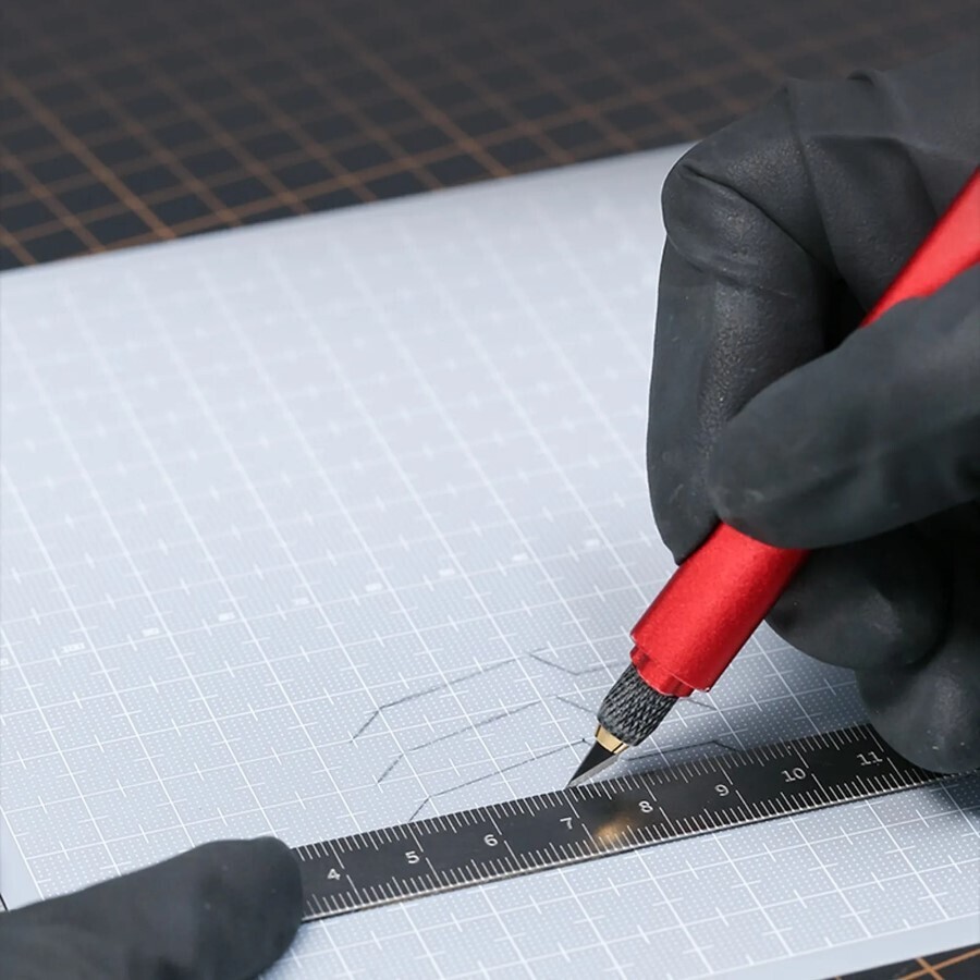 DSPIAE: Plasticard Sheets - 7.5x9.8 in - Pla Plate - Plastic Card for ...