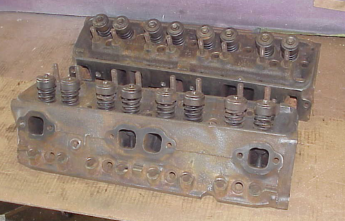 1968-69 Small Block Chevy Cylinder Heads 307 350 SBC 3932454 Pair SBC ...