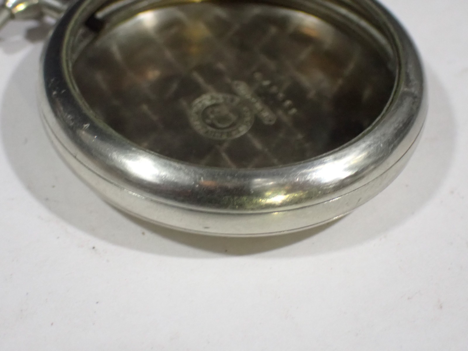 Philadelphia Watch Case Co. Pocket Watch Case Silverode Train Back LOOK ...