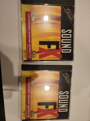 Excelsior Sound FX Ultimate Sound Effects CD Vol 1 And 2 | eBay