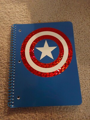 marval captain america notebook | eBay
