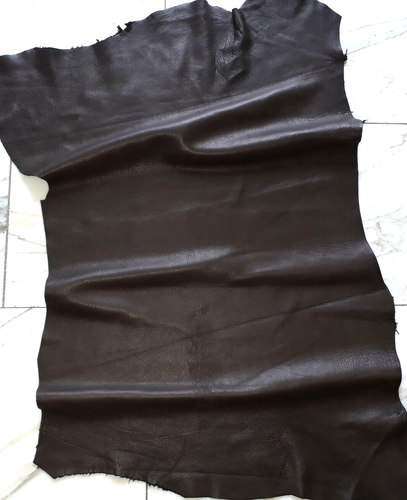 LEDER TIP 29888-B, Lederreste, 1 Lederhaut 0,8mm, schokobraun nappa | eBay