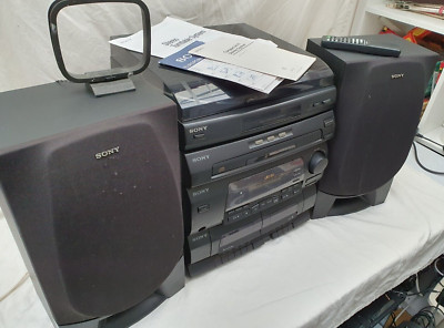Sony Record Player and Compact Disc Deck Receiver Model HCD-G1 | eBay