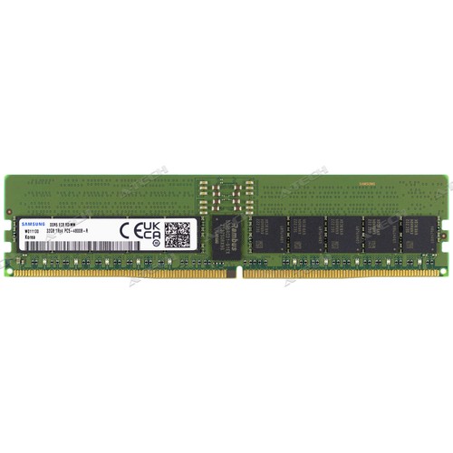 Samsung 32GB 1Rx4 PC5-4800 EC8 RDIMM DDR5-38400 ECC Registered Server ...