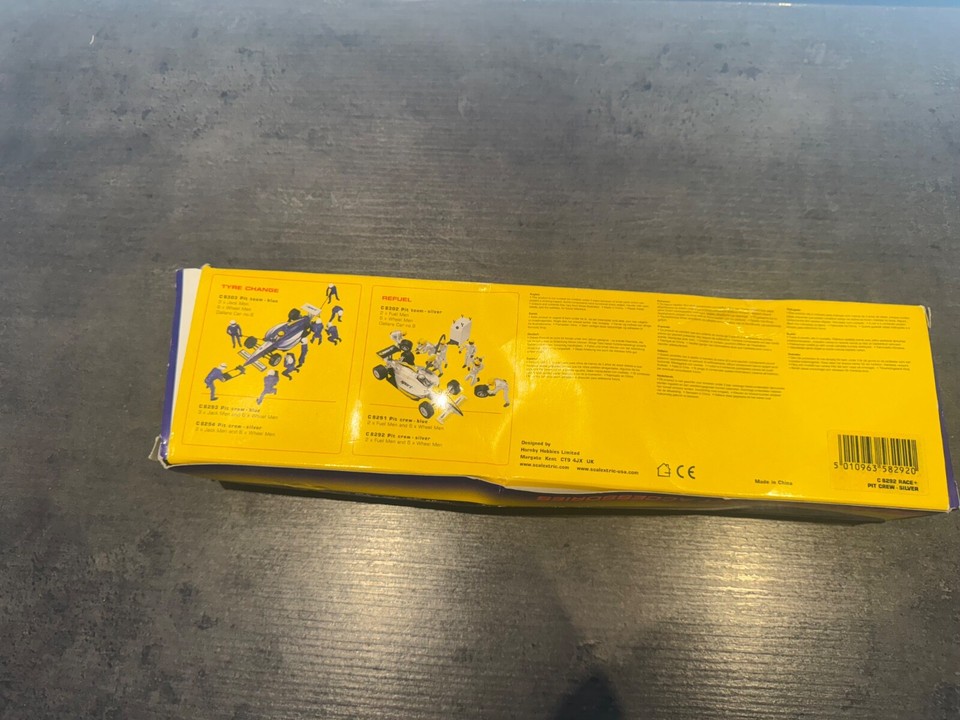 Scalextric Pit Crew Silver C8302 | eBay UK