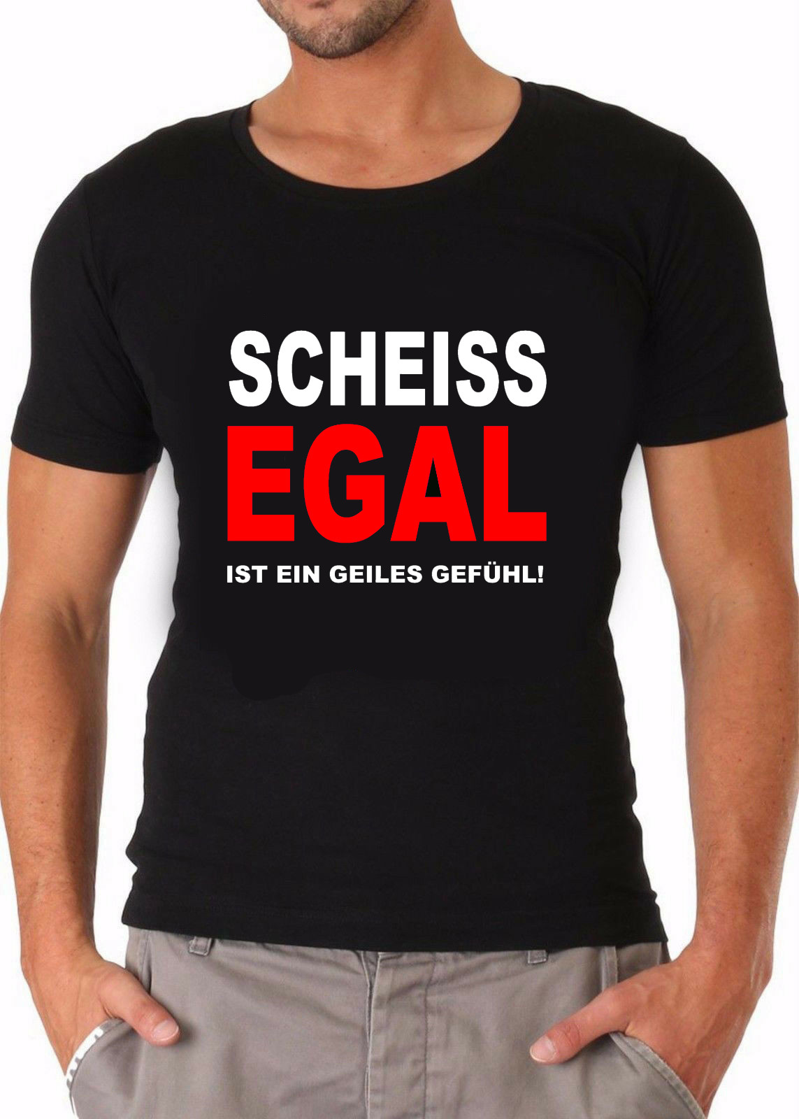 SCHEISS EGAL IST EIN GEILES GEFÜHL!PARTYSHIRT OKTOBERFEST SPRÜCHESHIRT ...