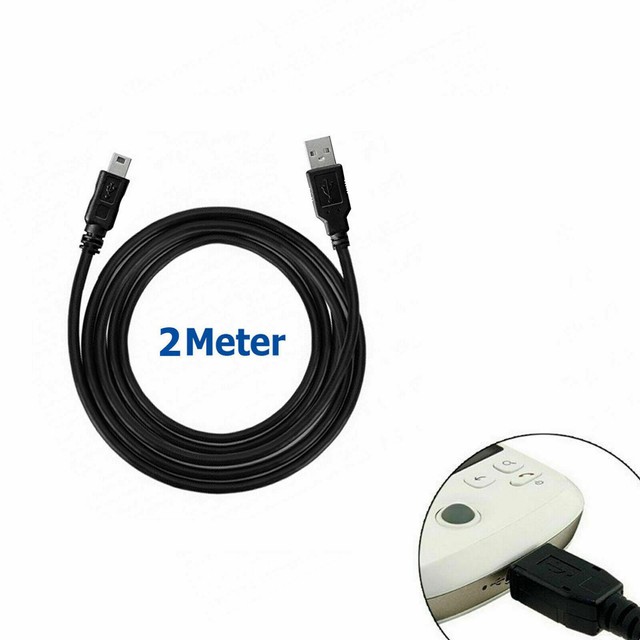 2m ExtraLong USB Cable Lead Charger for Garmin Nuvi 57lm 58lm SAT NAV ...