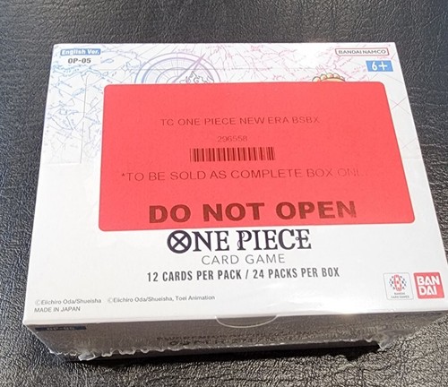 Awakening of the New Era [OP-05] Booster Box EB STICKER One Piece Card ...