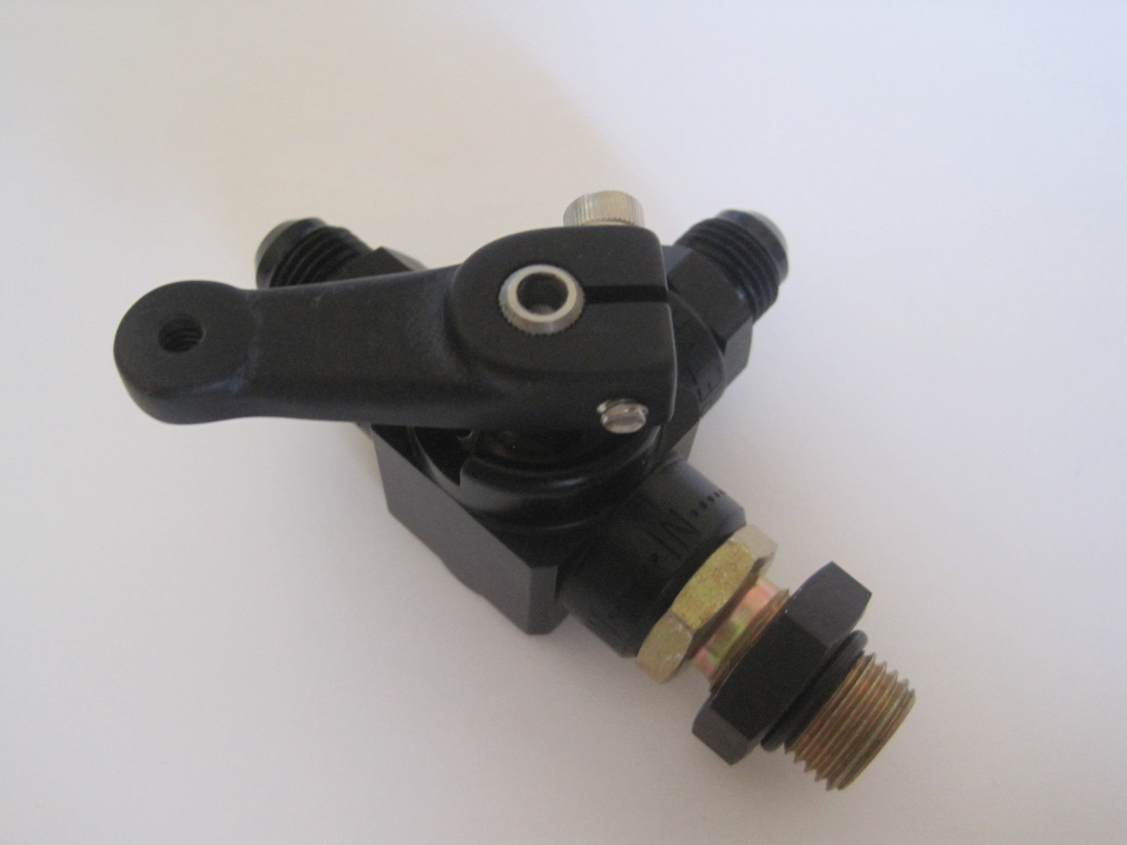 3-Way Shut Off Valve Enderle 6AN Blower hemi Drag boat dragster 8an ...