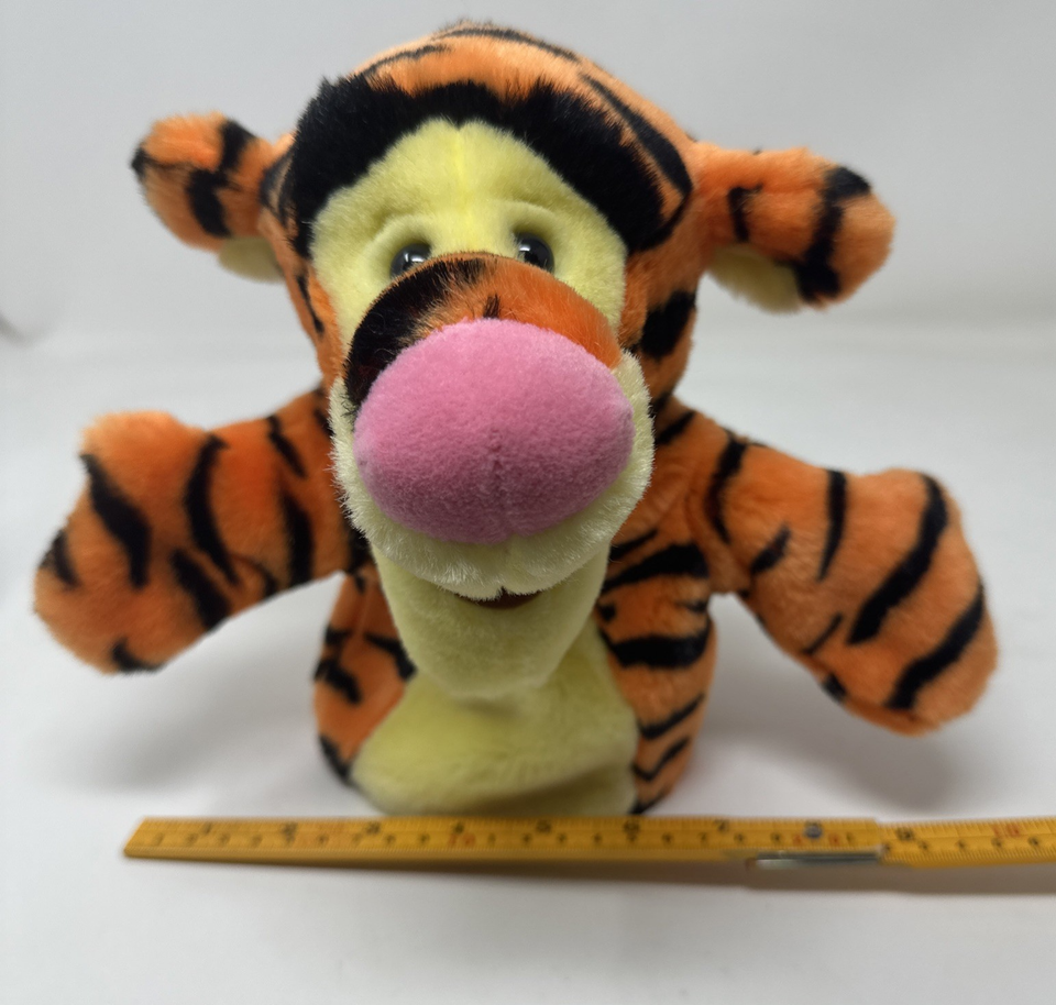 Talking Disney Store TIGGER from Winnie The Pooh Glove Hand Puppet ...