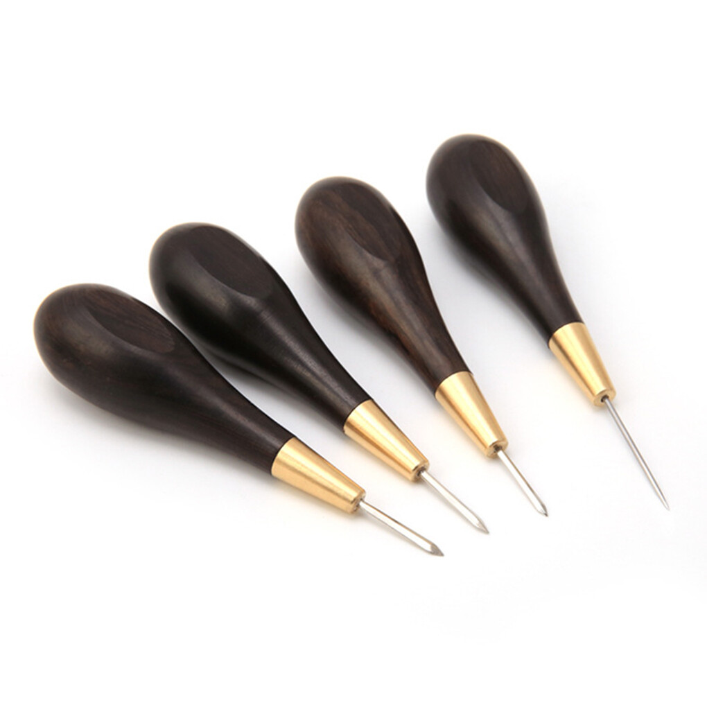Leather Stitching Awl Handheld DIY Punching Crafts Making Awls Tool | eBay