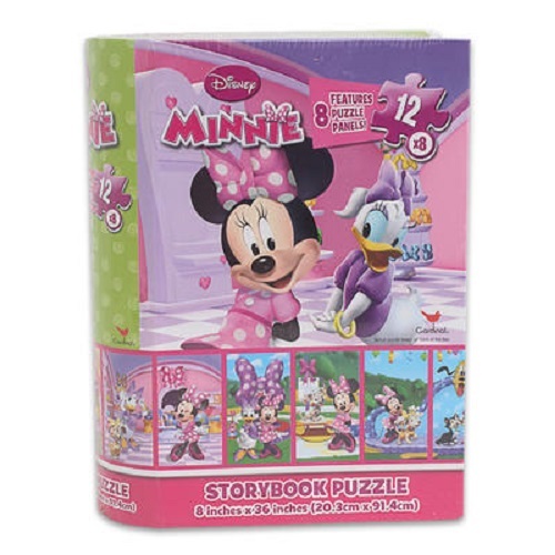 1 Disney Minnie Mouse Storybook Features Puzzle Panels (Total of 8 ...