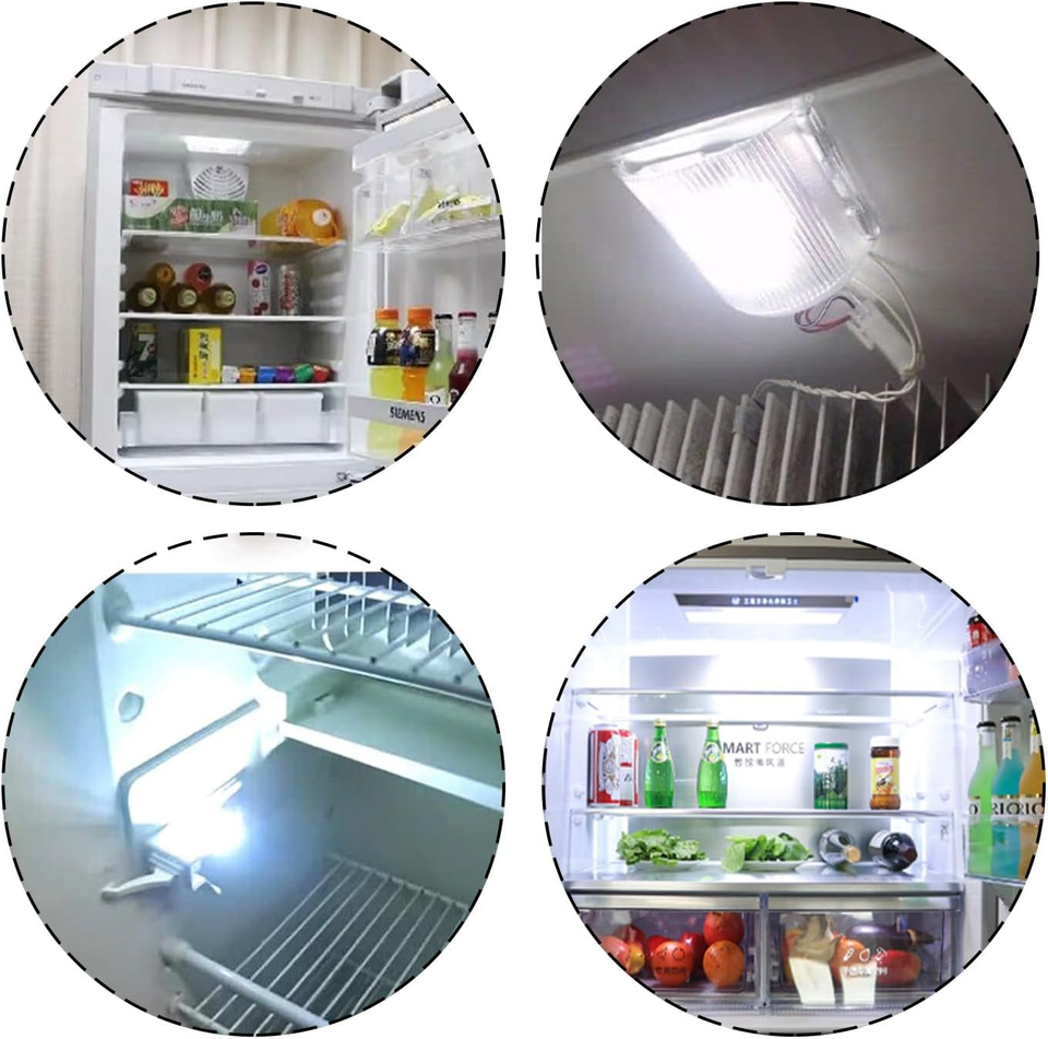 2PCS RV Refrigerator Light Bulb,Rv Fridge Light Bulbs,Led Refrigerator ...