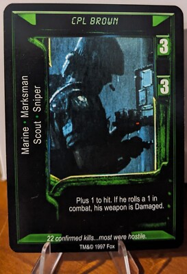 CPL Brown Aliens Predator CCG | eBay