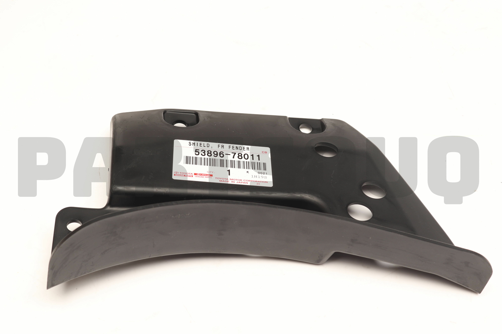 5389678011 Genuine Toyota SHIELD FR FENDER 53896-78011 | eBay