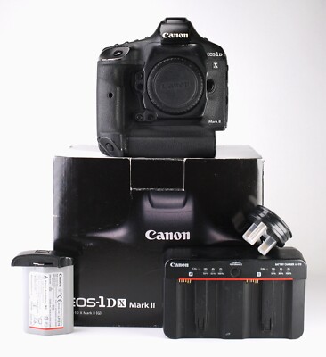 Canon EOS 1DX Mark II DSLR Camera Body Only Boxed Genuine Battery ...