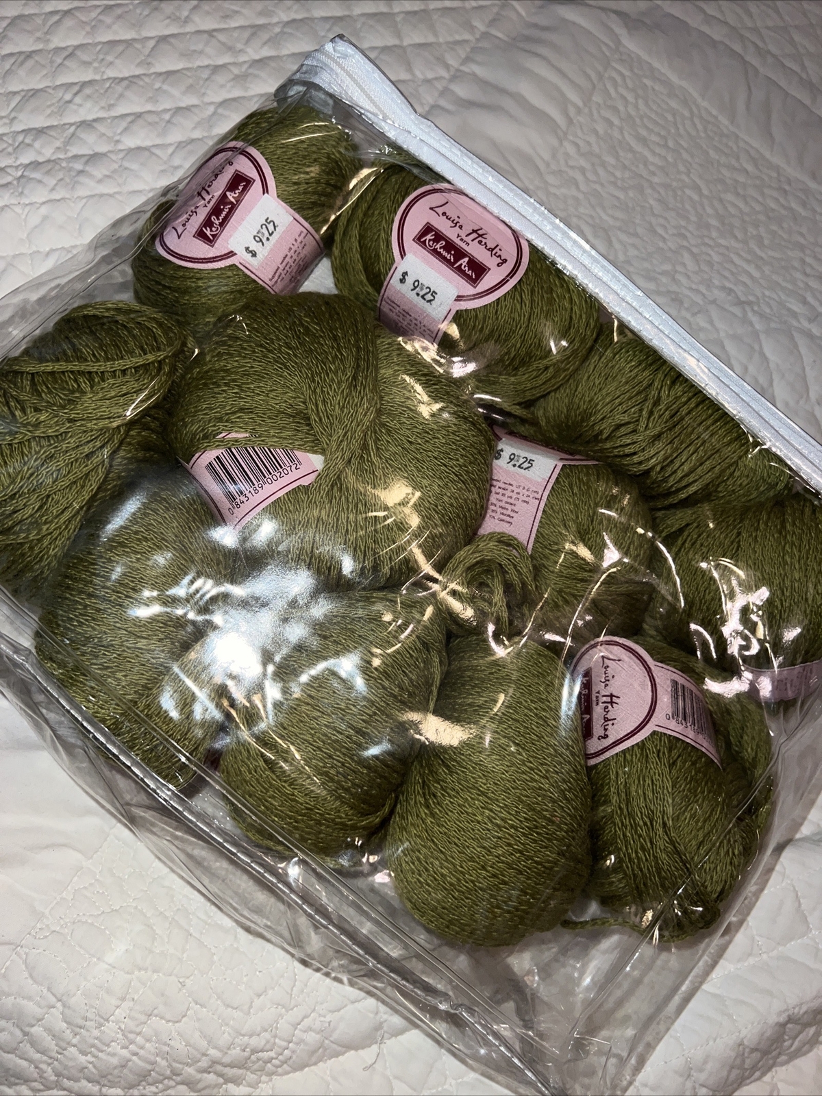 5 Skeins Louisa Harding Kashmir Aran Yarn Merino Wool/cashmere BL #6 ...