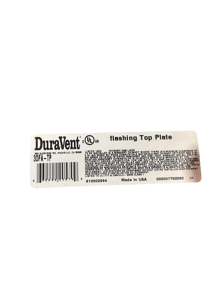 DuraVent, DuraFlex, 3DFA-25K, Aluminum Liner Kit, 3" x 25' | eBay