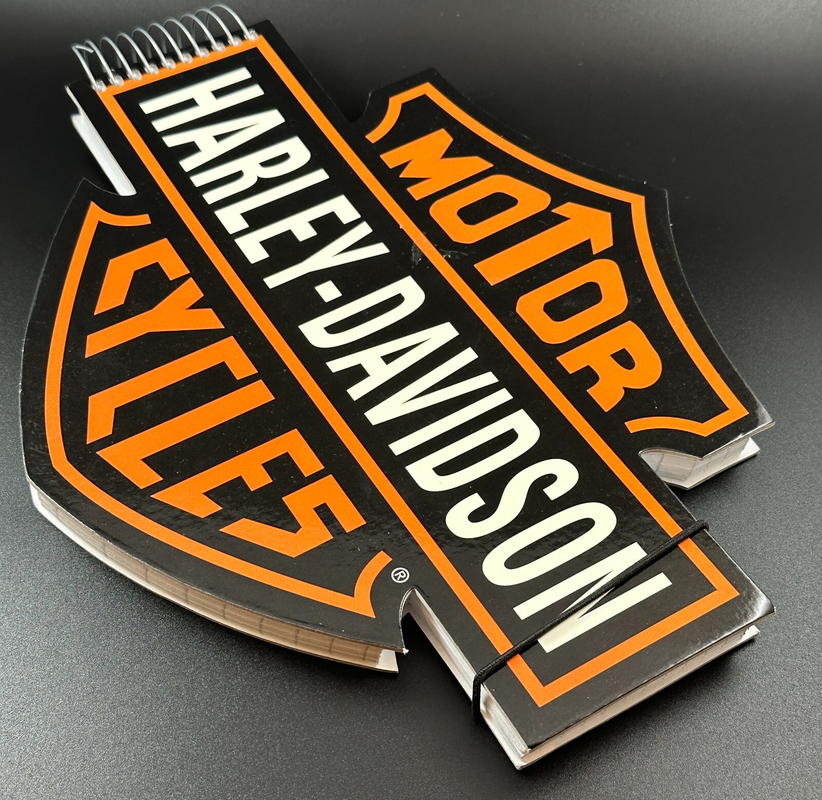 Harley Davidson Bar Shield Logo Notebook Lined Paper Pad Binder 12" x 8 ...