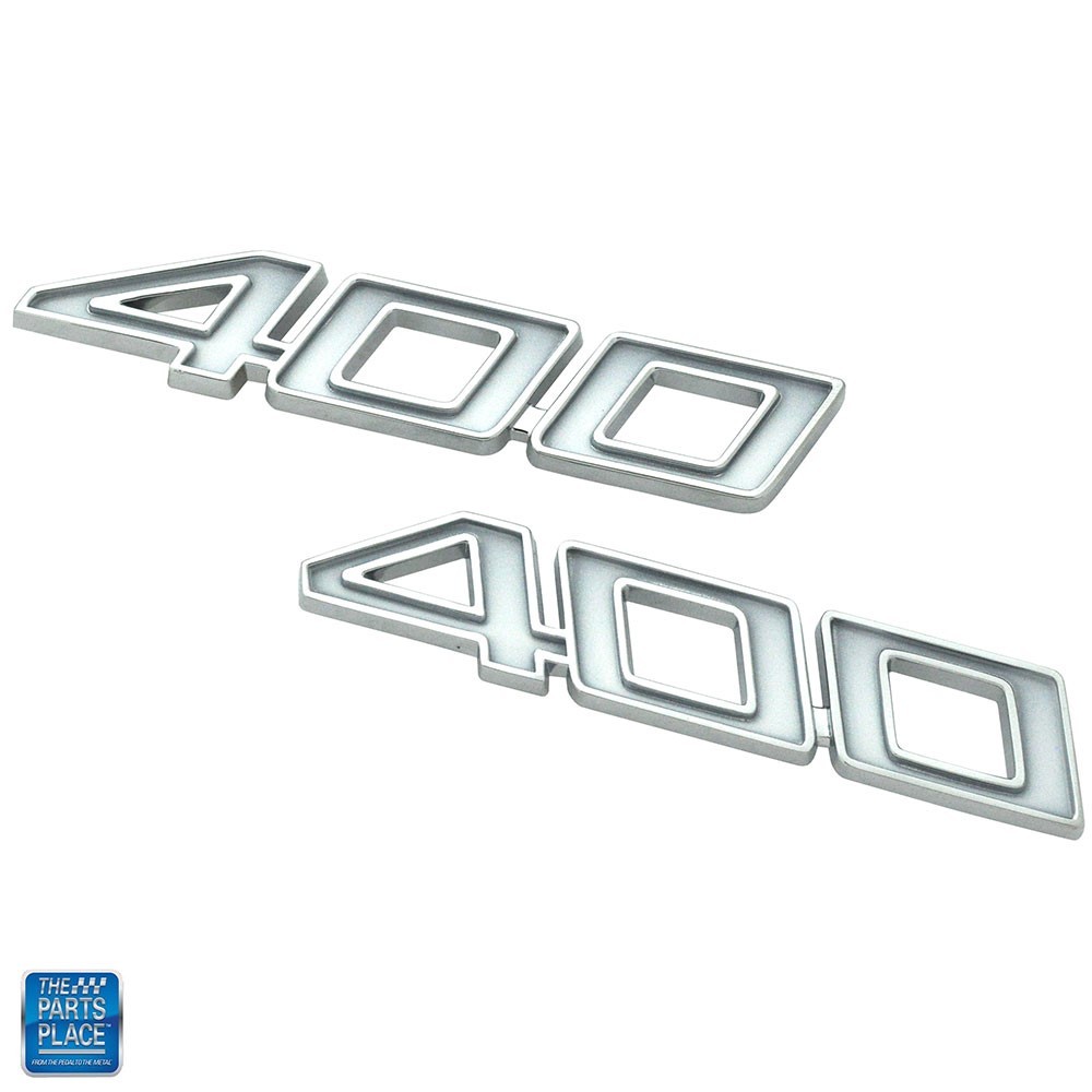 1970-72 Full-Size Chevrolet Front Fender Emblem "400" Pair | eBay