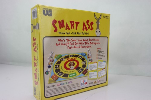 2021 University Games Smart Ass The Ultimate Trivia Board Game - Sealed ...