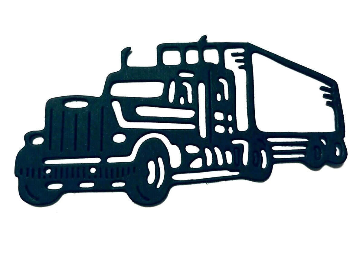 Semi Truck Silhouette