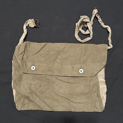 WWII French Army Haversack Sidebag Linen Original | eBay