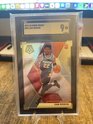 2019 Panini Mosaic Base #241 Cam Reddish Rookie RC NBA Atlanta Hawks ...