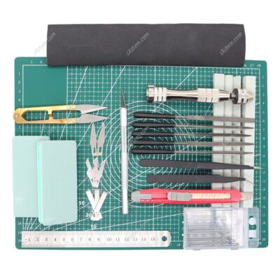 36Pcs Gundam Car Model Basic Tools Kit Hobby Building Repair Tools Set ...