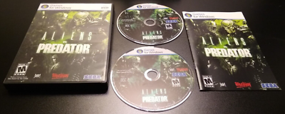 ALIENS VS PREDATOR (Windows XP Vista 7 PC) 2010 Key Rebellion Sega ...