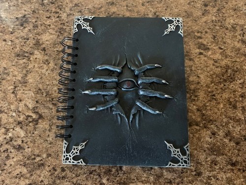 8" Resin Spiral Horror Notebook - NEW - Halloween | eBay