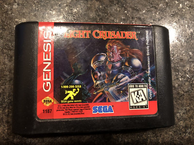 LIGHT CRUSADER ORIGINAL SEGA GENESIS GAME CARTRIDGE ONLY NES HQ | eBay