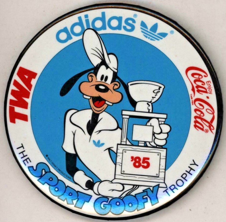 1985 The Sport Goofy Trophy 3" Pinback Button | eBay