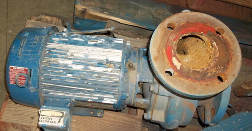 US MOTORS TYPE UT-4 TE MOTOR PUMP 5HP 184JM 230/460V 1745RPM 3PH 60HZ ...