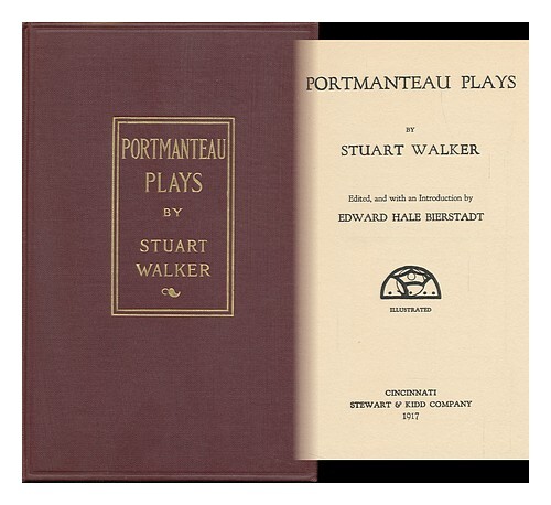 WALKER, STUART Portmanteau Plays, by Stuart Walker; Ed. , and with an Introducti | eBay