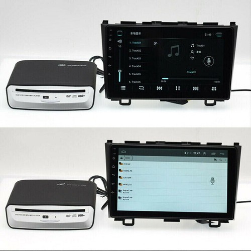 External USB CD DVD Drive Reader Disc Player Fit For Android Car Stereo ...