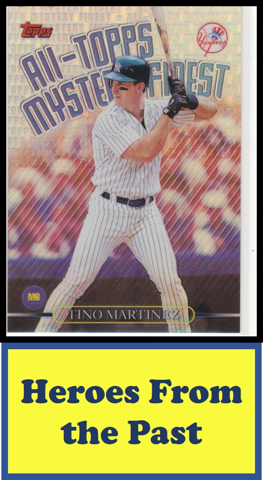 1999 Topps All-Topps Mystery Finest Refractors #M6 Tino Martinez 062-D ...