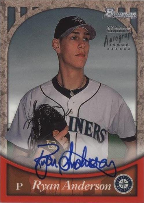 1999 Bowman - Autographs Ryan Anderson #BA12 Silver for sale online | eBay