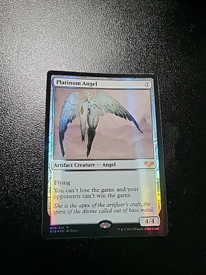 mtg magic platinum angel FOIL ENGLISH ange de platine ftv from the vault premium | eBay