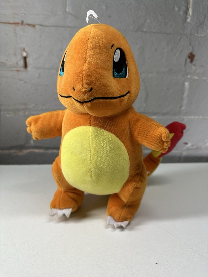 Pokémon Official 9” Charmander Pokemon Plush Cuddly Soft Toy Nintendo ...