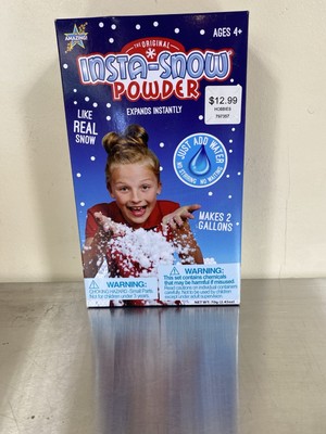 Be Amazing Toys- The Original Insta-Snow Powder - Makes 2 gallons! | eBay