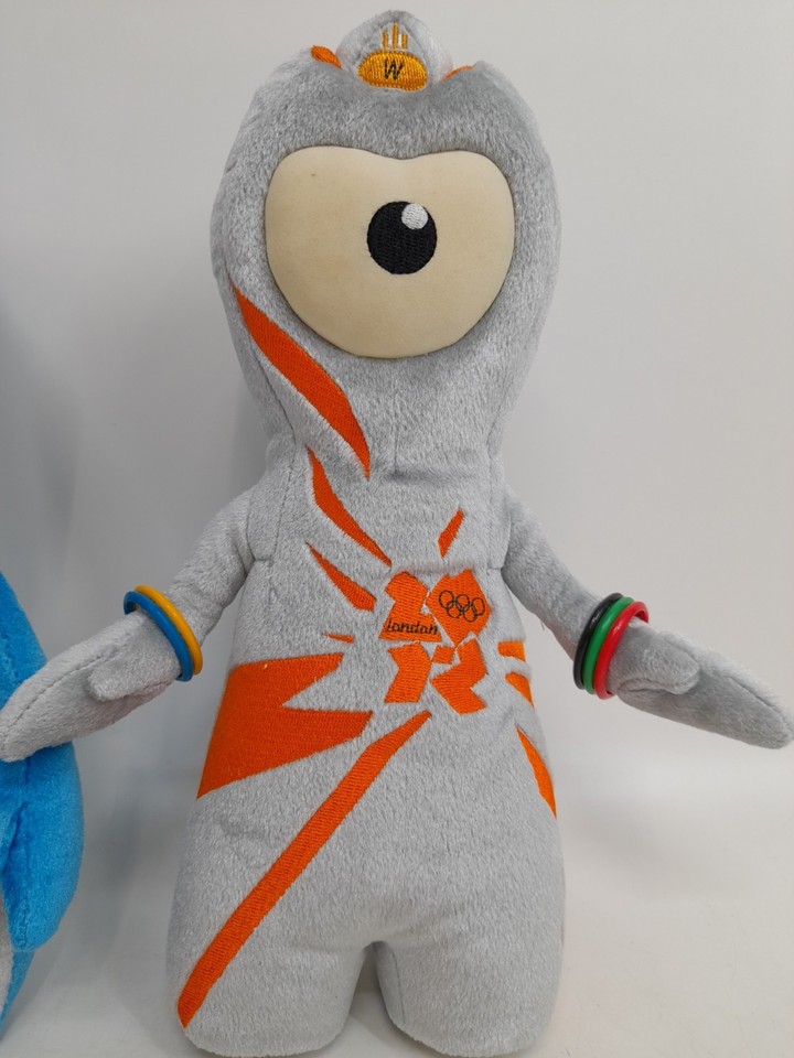 London 2012 Olympics Wenlock and Mandeville Plush Toys 12" | eBay