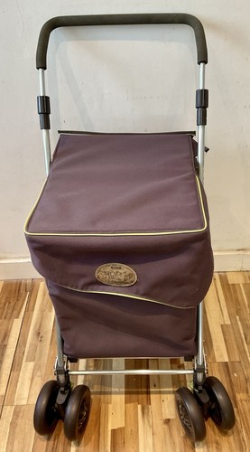 Genuine Sholley 2000 Shol-Eco Shopping Trolley Aid in purple Foldable 6 ...