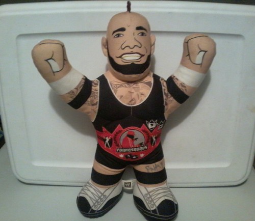 WWE Wrestling Brawlin Buddies Brodus Clay Funkasaurus Plush Stuffed ...