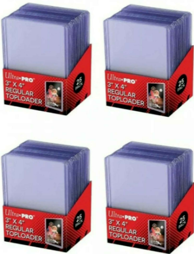 Top Loaders Toploaders Ultra Pro REGULAR 35pt or Standard 25 50 100 200 ...