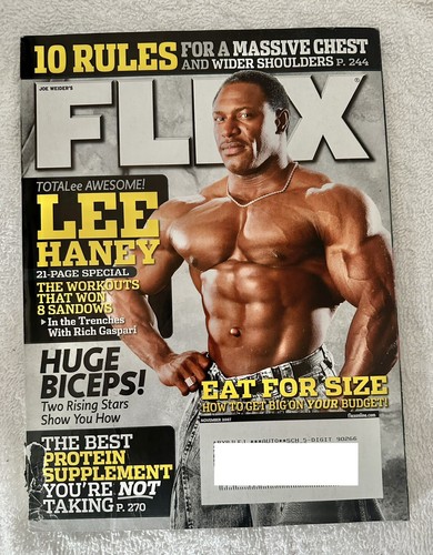 Flex Magazine November 2007 Lee Haney Eat For Size Big Chest ...